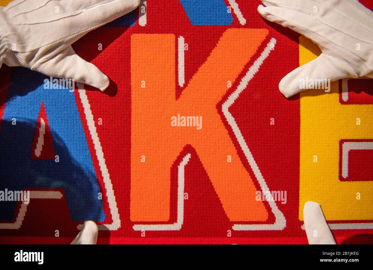 Bob and roberta smith obe hi-res stock photography and images - Alamy