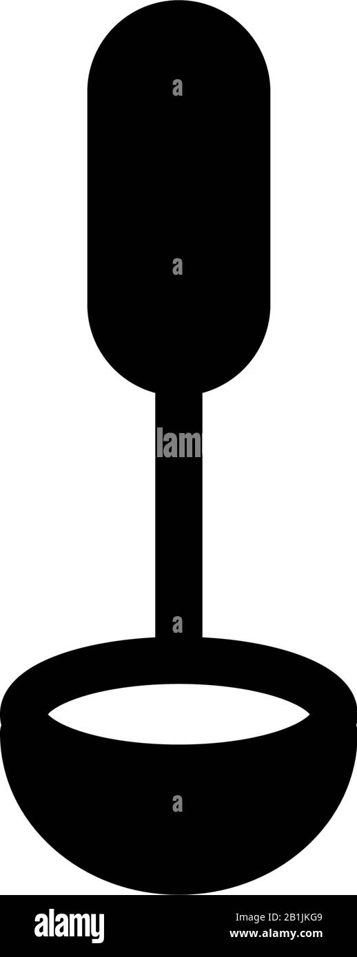 Simple cook food ladle Black and White Stock Photos & Images - Alamy