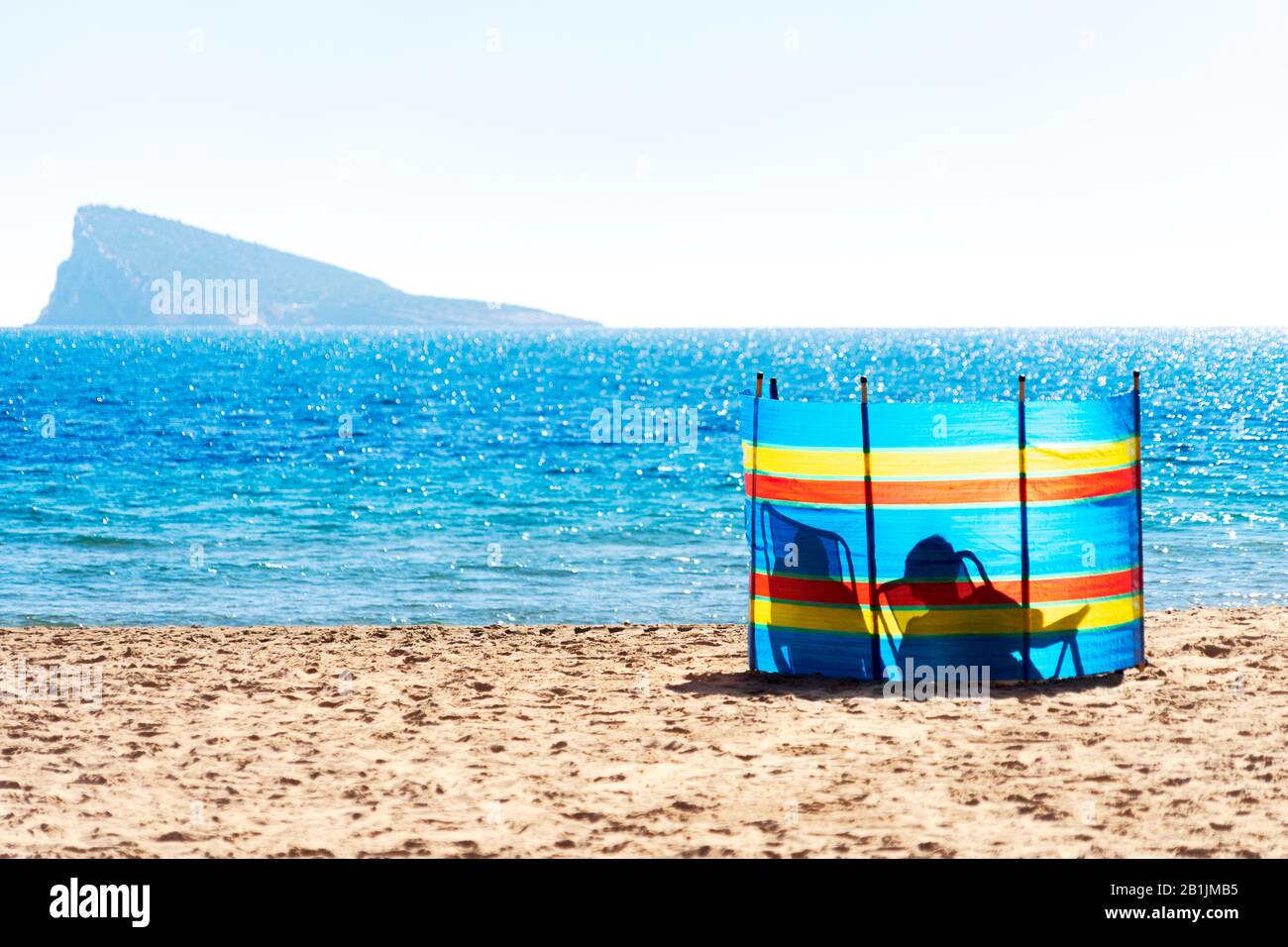 Benidorm silhouette hi-res stock photography and images - Alamy