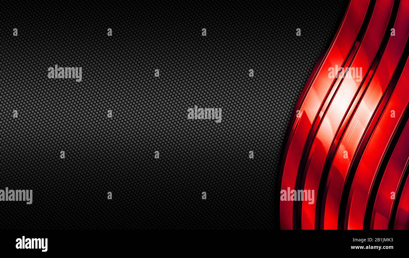 Black And Red Shiny Background