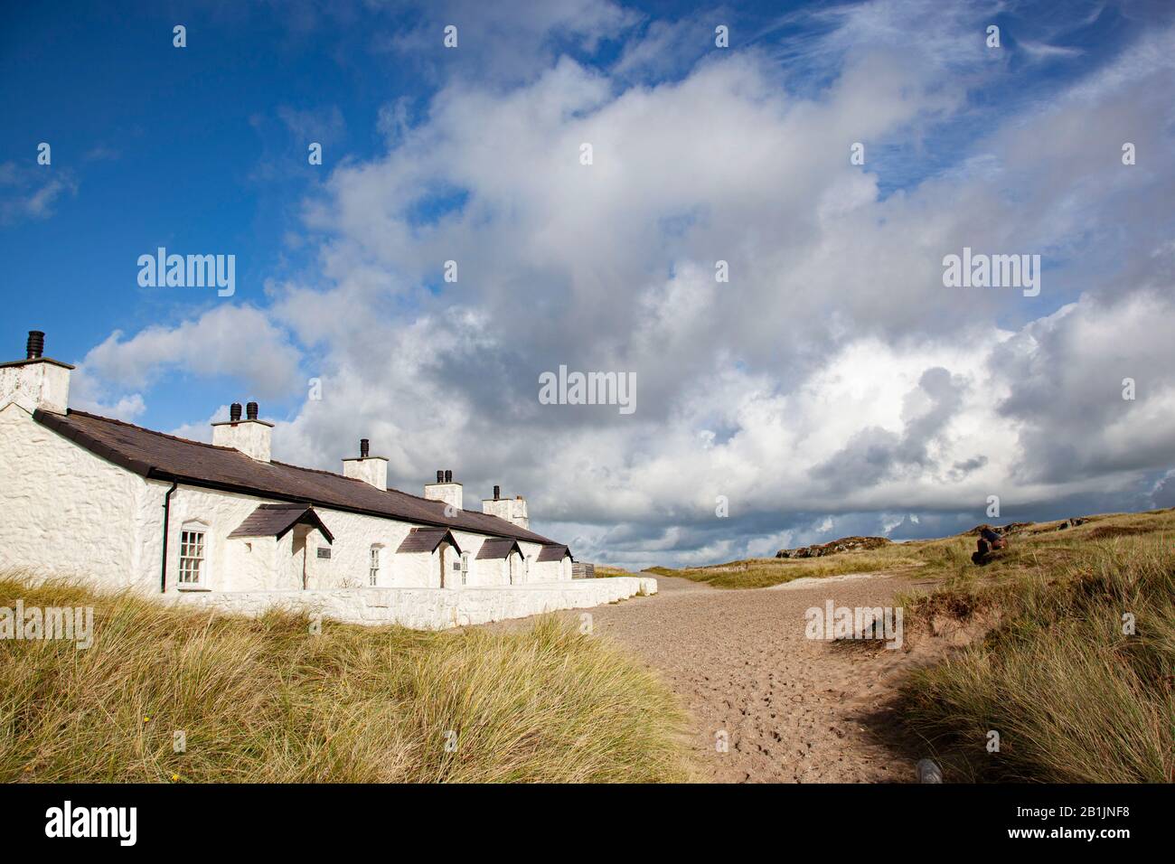 Landscape photograph of a building by the sea Stock Photo - Alamy
