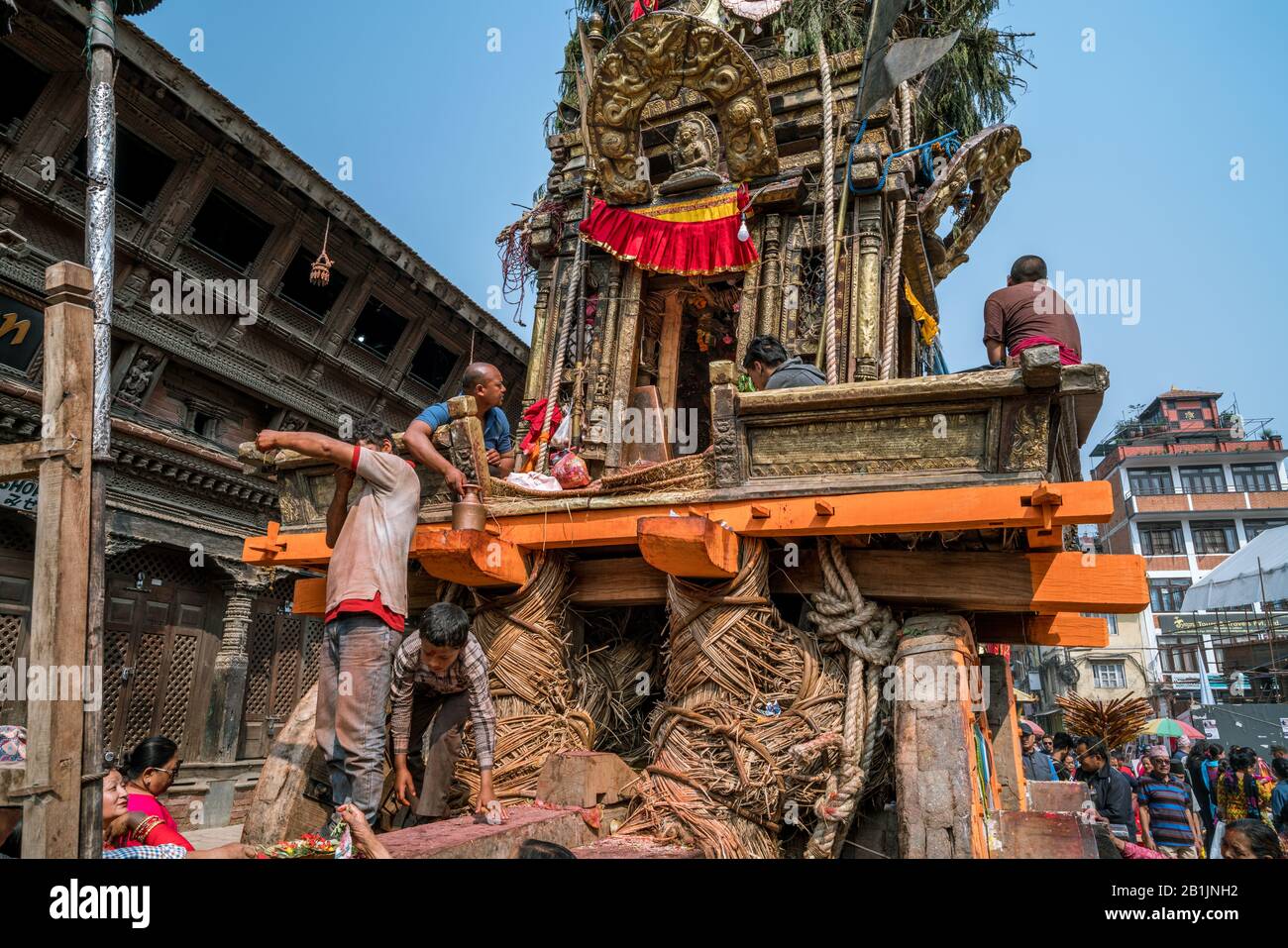Rato Machhindranath Jatra festival in Lalitpur (Patan), Kathmandu ...
