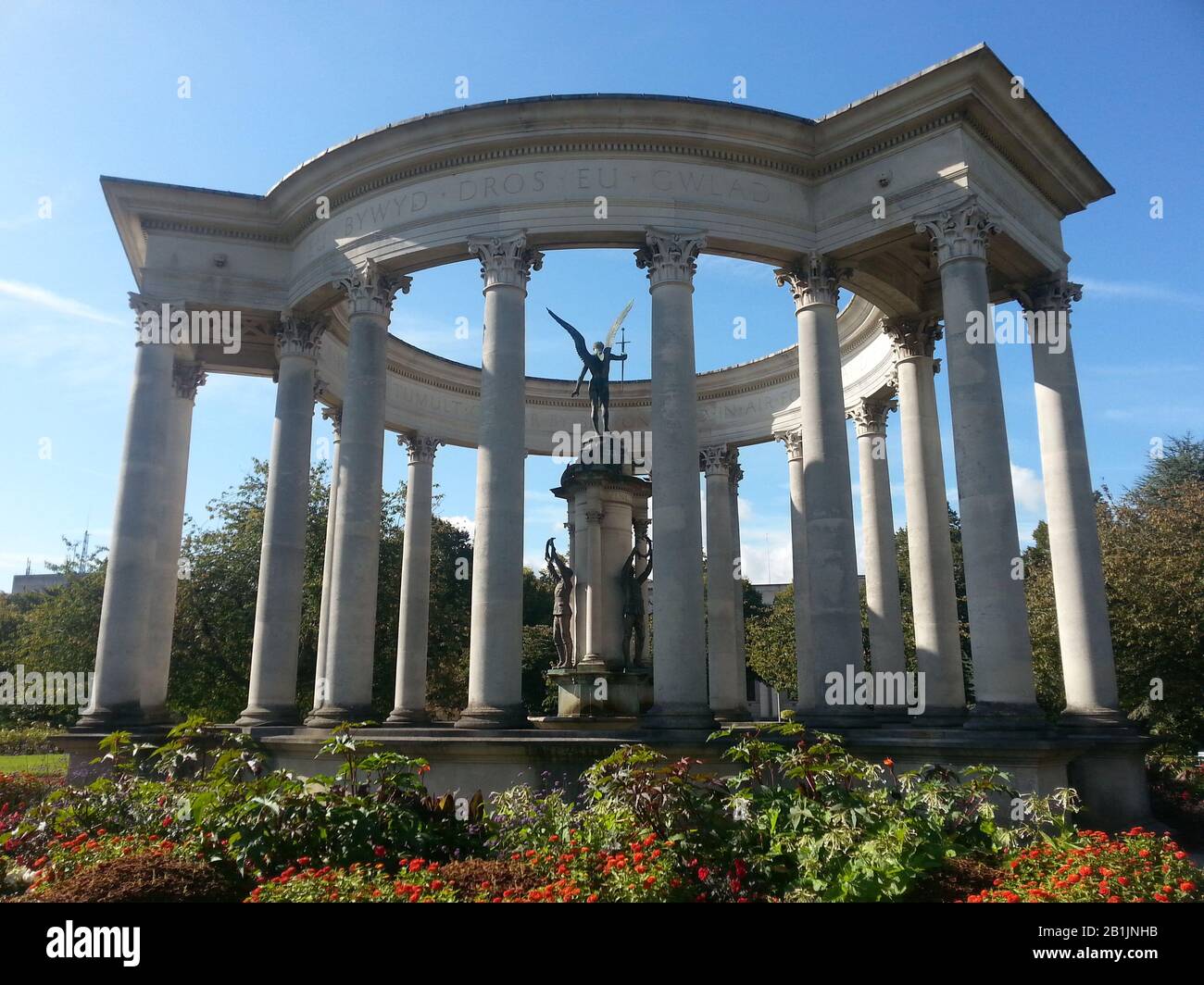 Landscape photograph of an old structure Stock Photo - Alamy