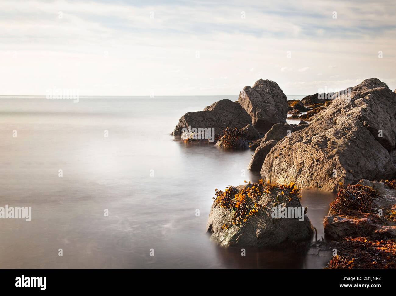 Landscape photograph of a coastal scene Stock Photo - Alamy