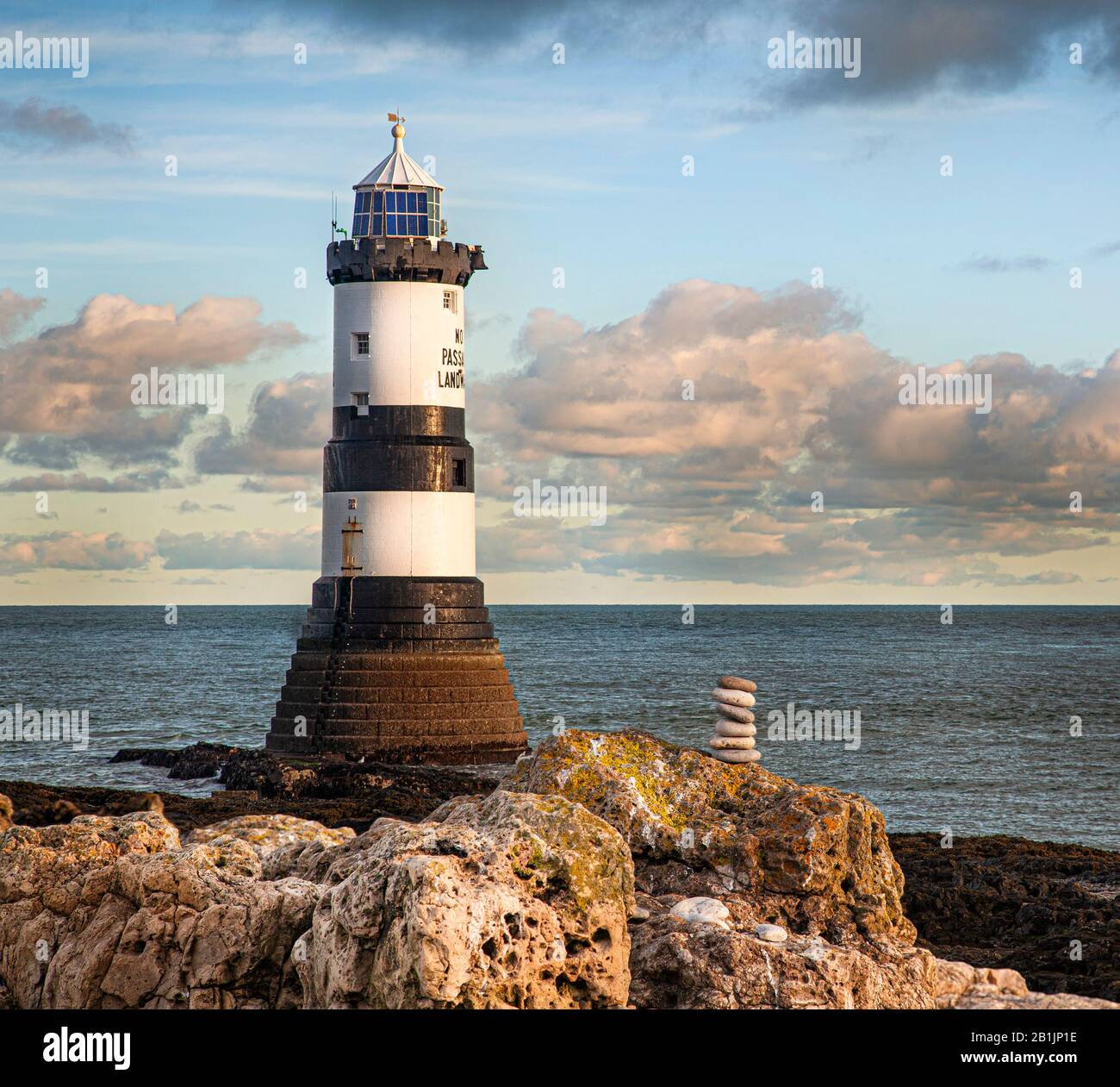 Landscape photograph of a Lighthouse Stock Photo - Alamy