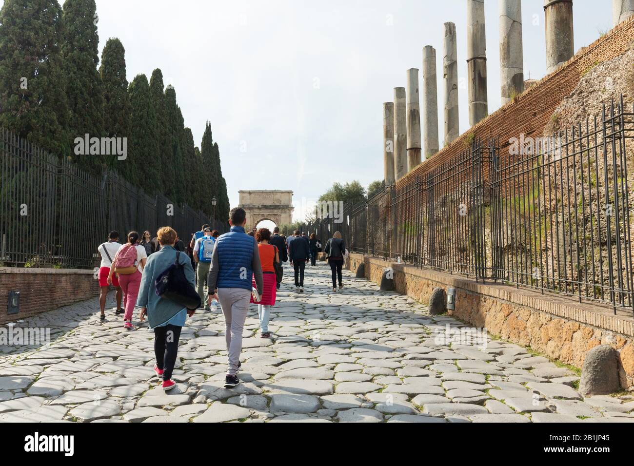 Via road hi-res stock photography and images - Alamy