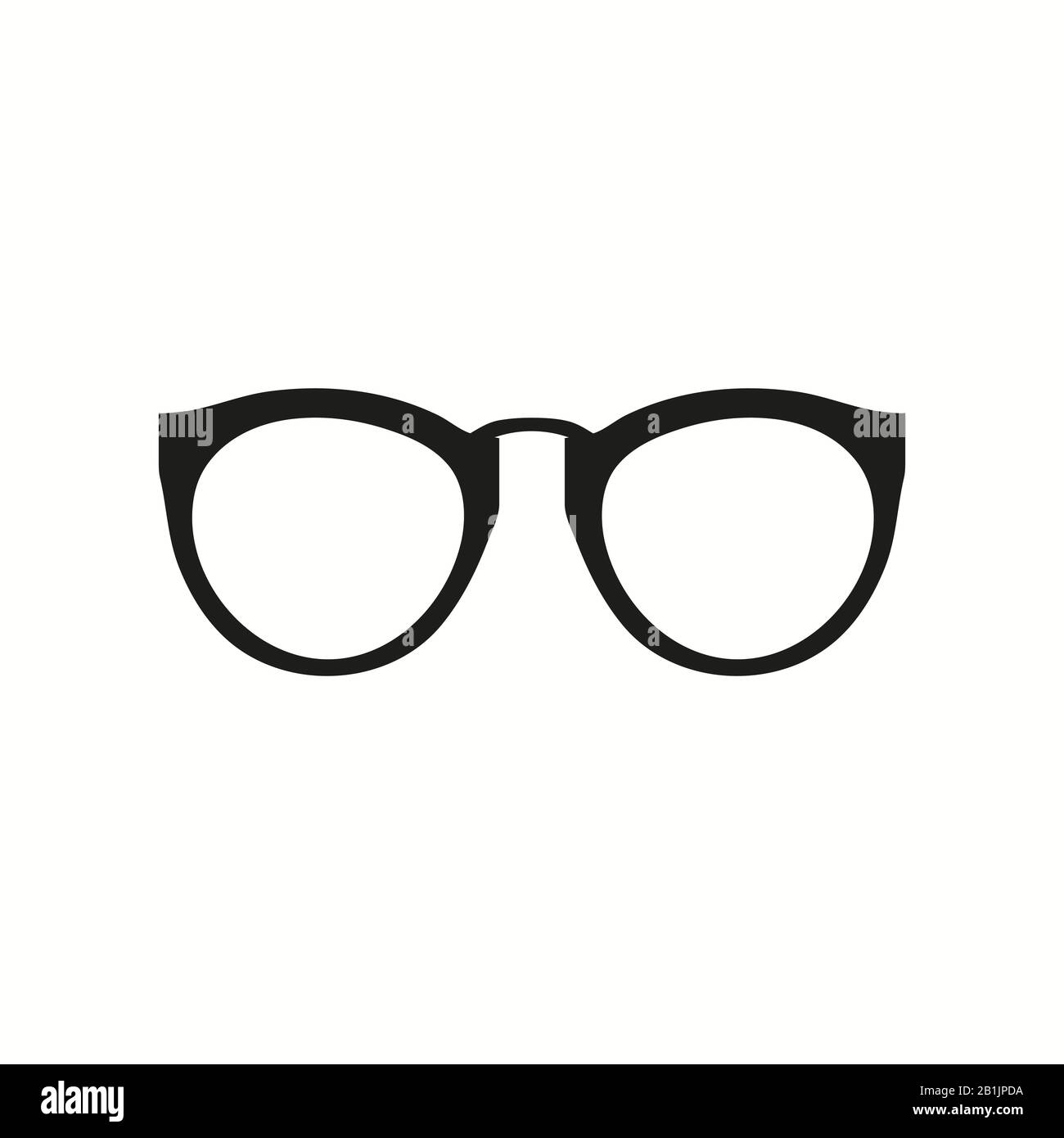 Eyeglasses icon simple vector image Stock Vector Image & Art - Alamy