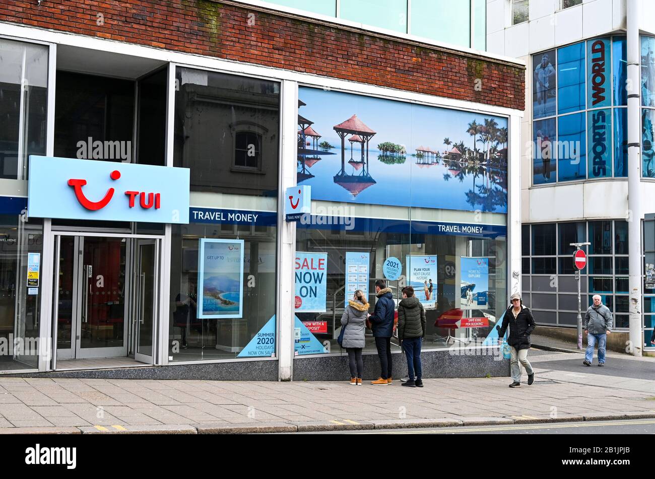 TUI travel shop in North Street Brighton UK Stock Photo - Alamy