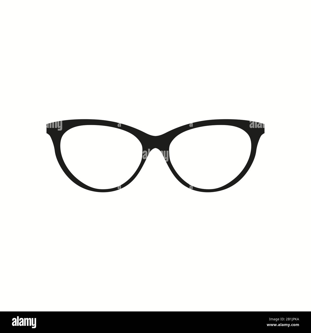 Eyeglasses icon simple vector image Stock Vector Image & Art - Alamy