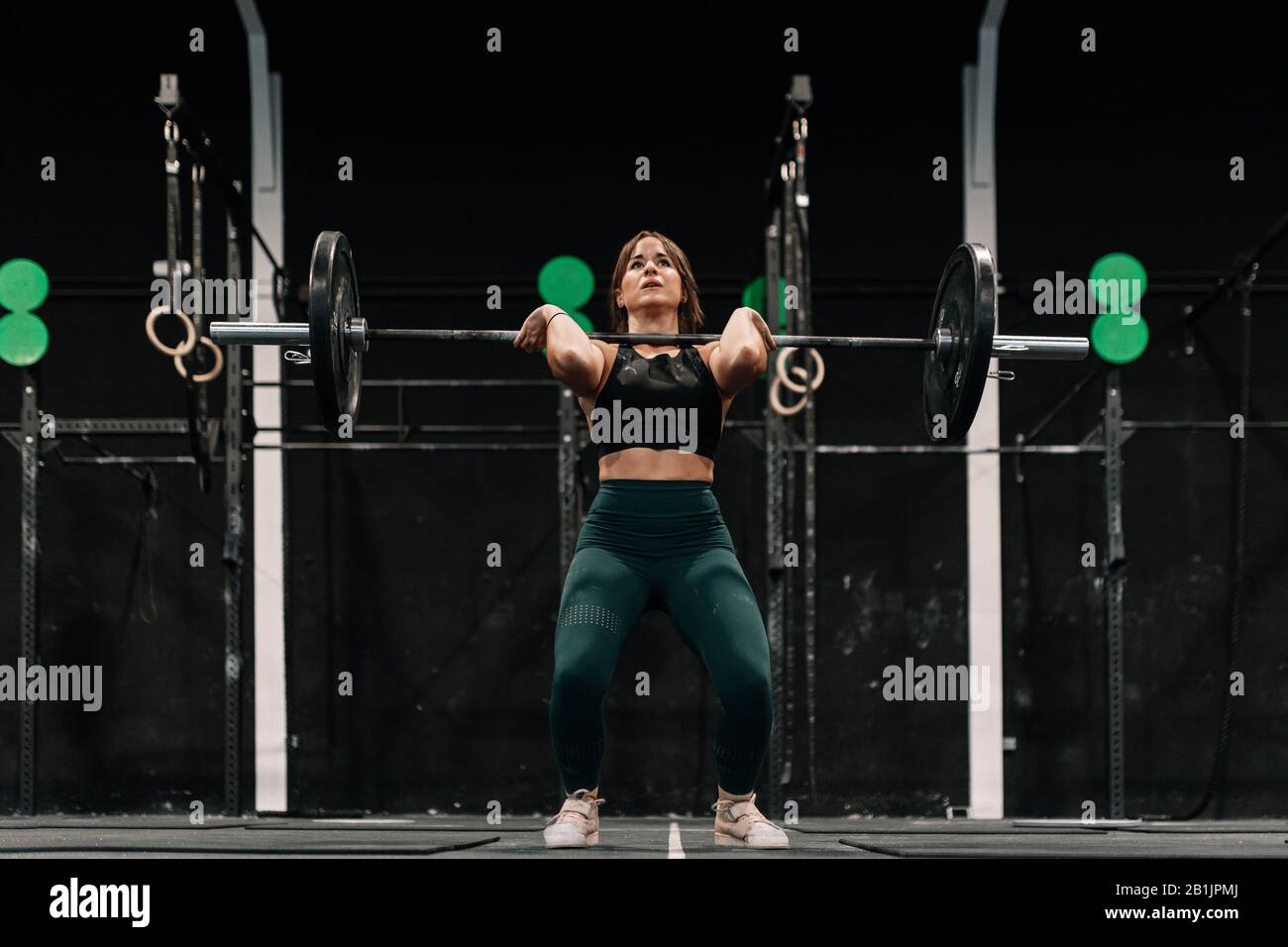 Female power lifter hi-res stock photography and images - Alamy