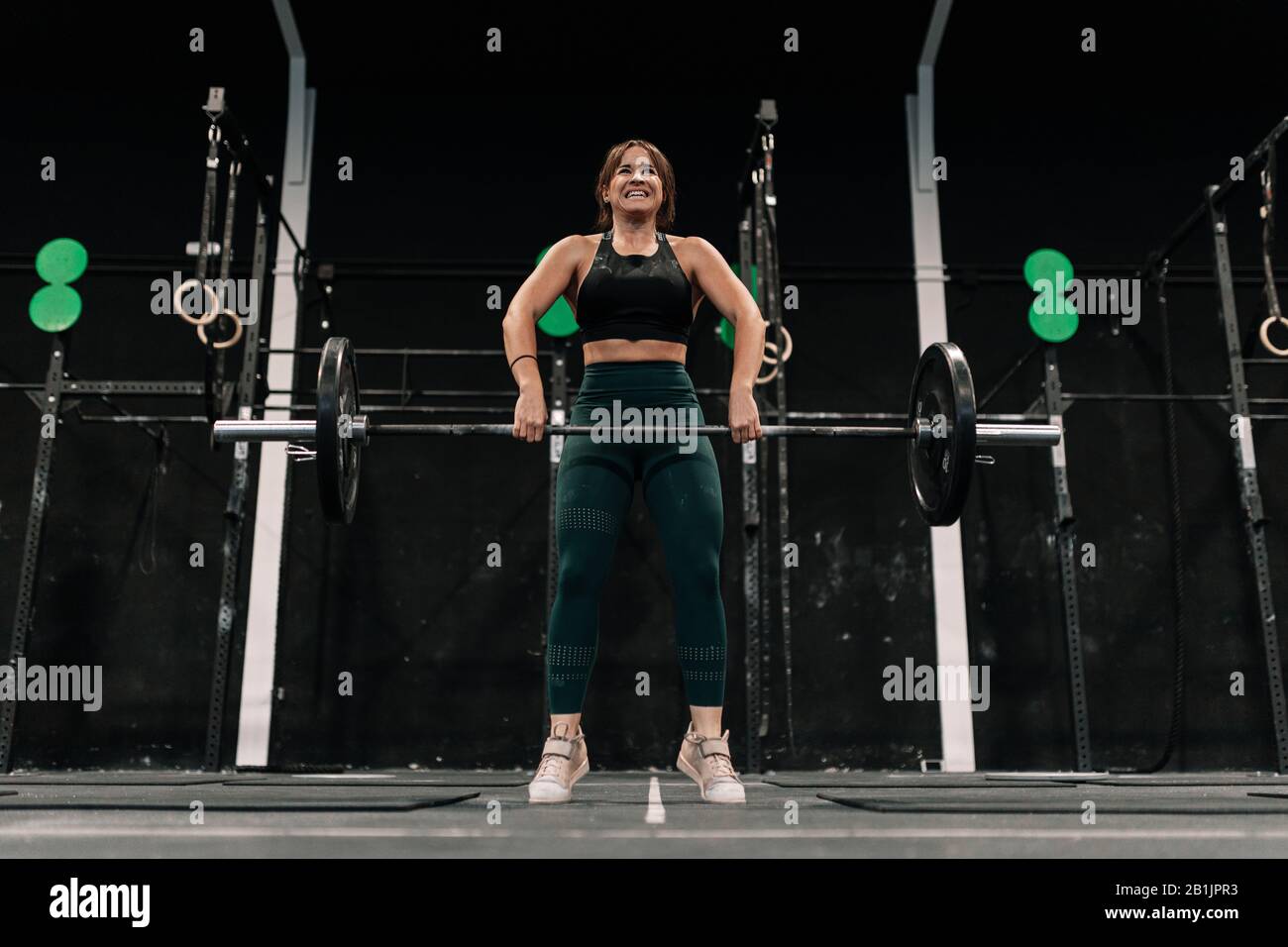 Female Power Lifter High Resolution Stock Photography and Images - Alamy