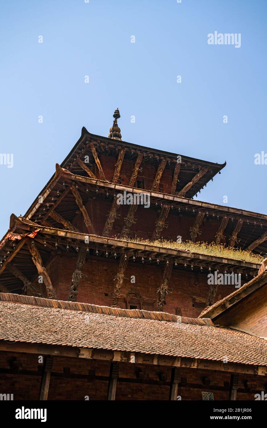 Taleju Temple at Durbar Square in Lalitpur (Patan), Kathmandu valley ...