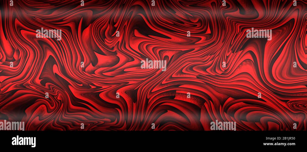 red liquid metal with light and shadow. metal background and texture ...