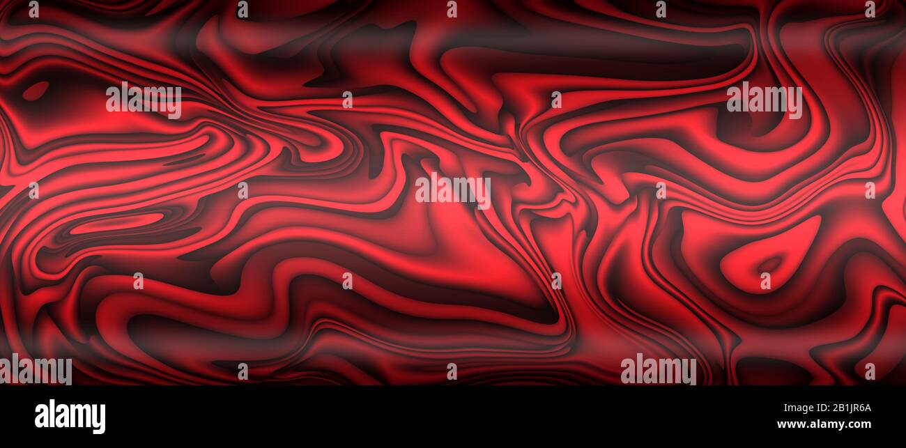 red liquid metal with light and shadow. metal background and texture ...