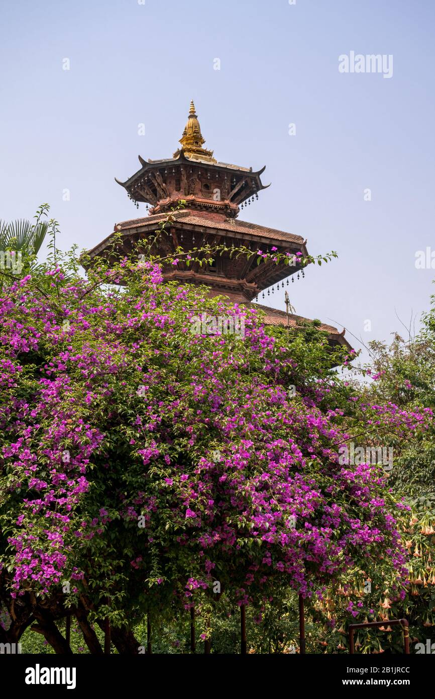 Taleju Temple at Durbar Square in Lalitpur (Patan), Kathmandu valley ...