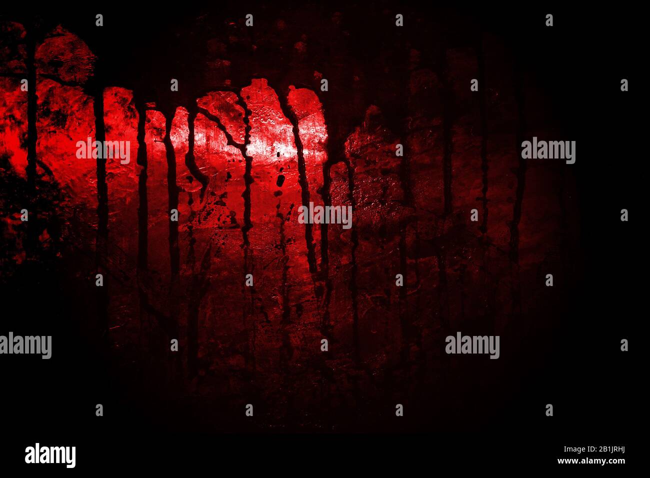 Scary halloween blood dripping backdrop hi-res stock photography and ...