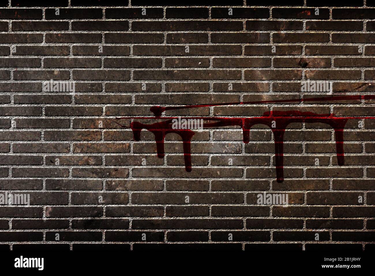 Scary halloween blood dripping backdrop hi-res stock photography and ...