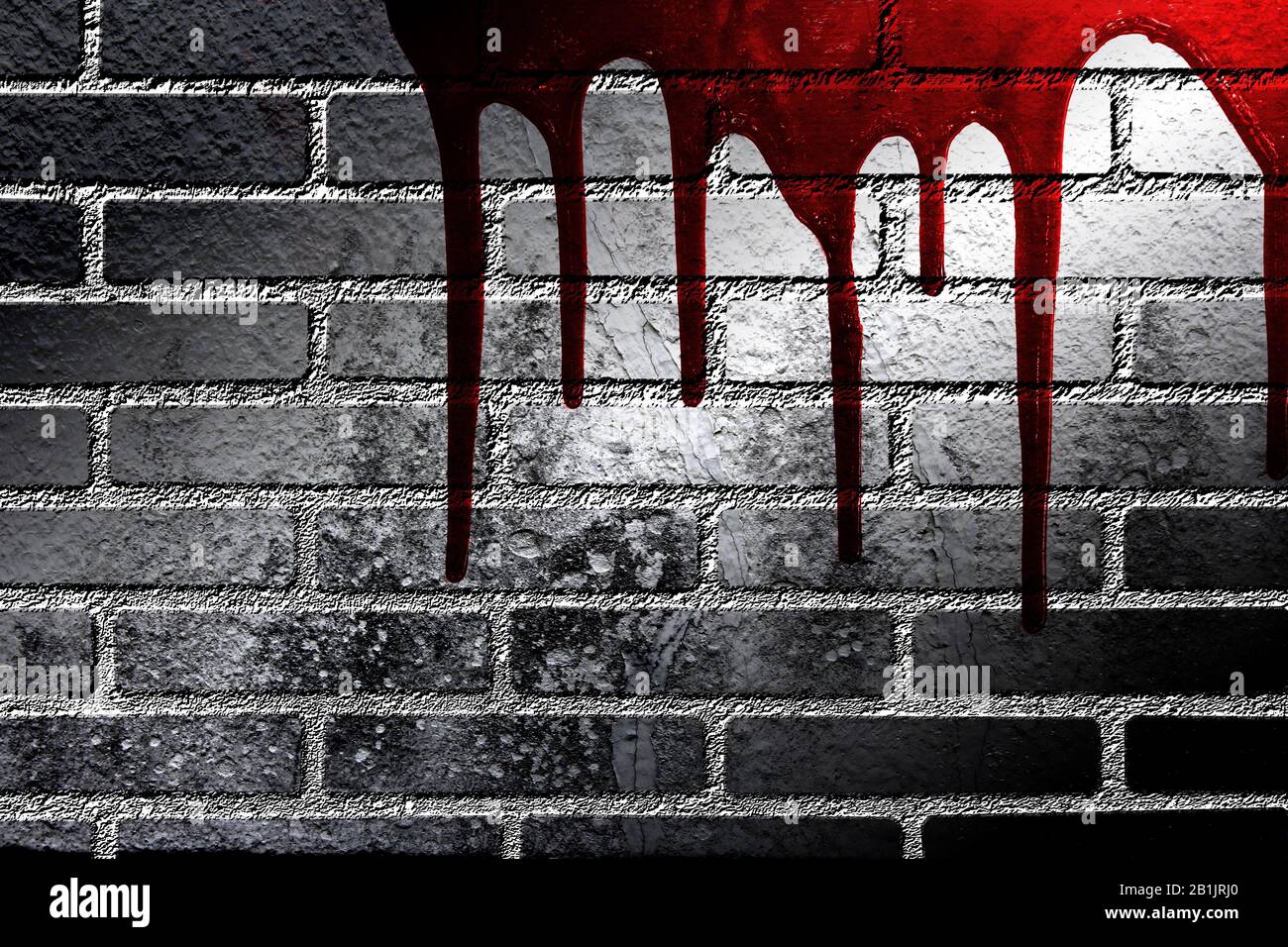 Scary halloween blood dripping backdrop hi-res stock photography and ...
