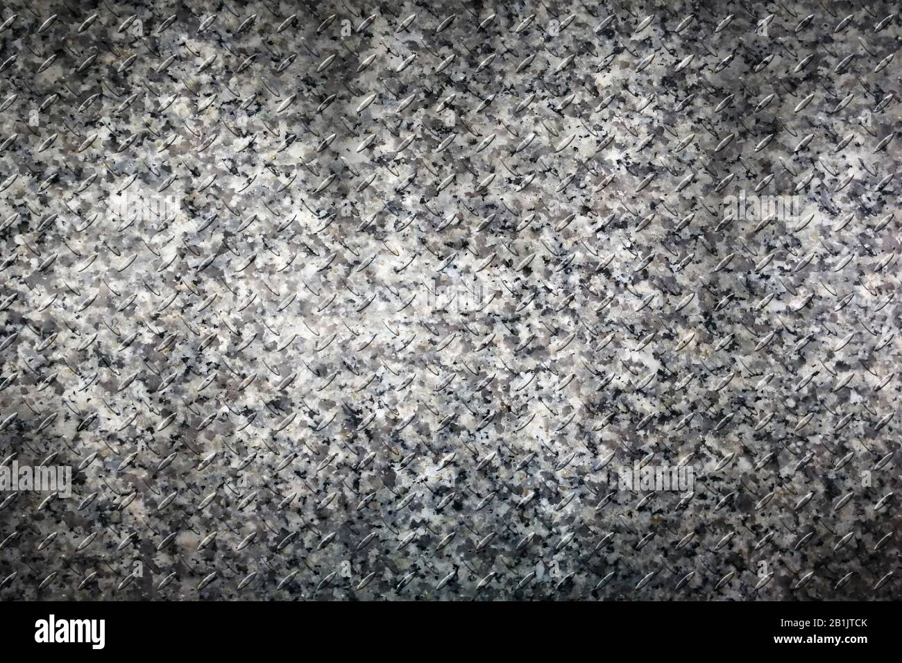 grunge diamond plate. dirty rust metal background and texture. 3d ...