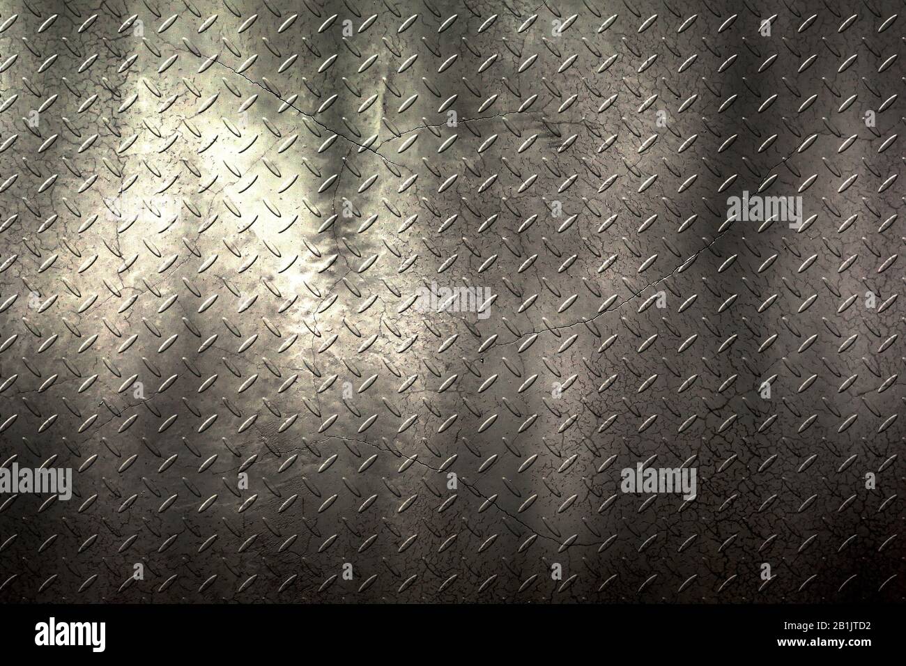 grunge diamond plate. dirty rust metal background and texture. 3d ...
