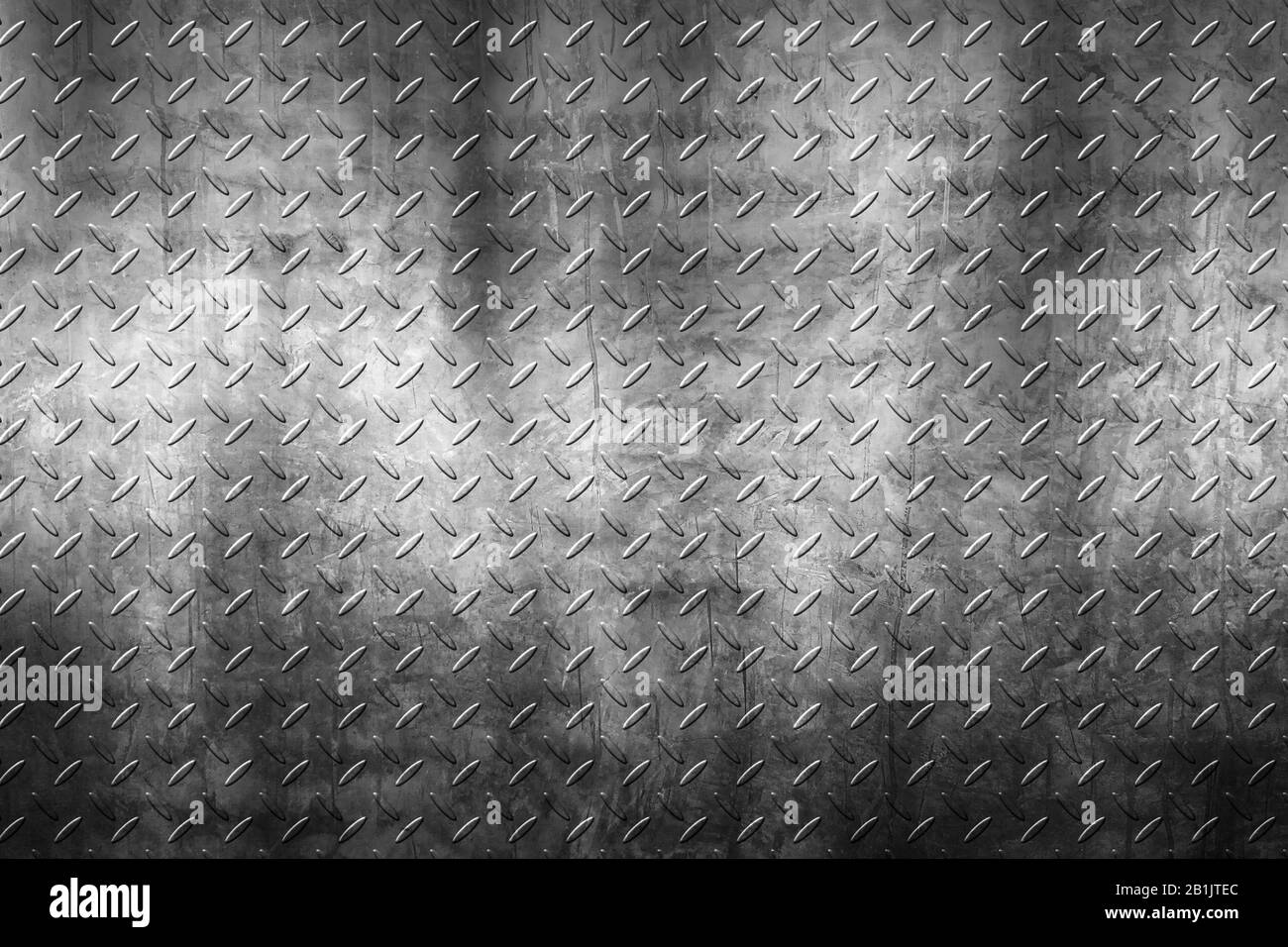 grunge diamond plate. dirty rust metal background and texture. 3d ...