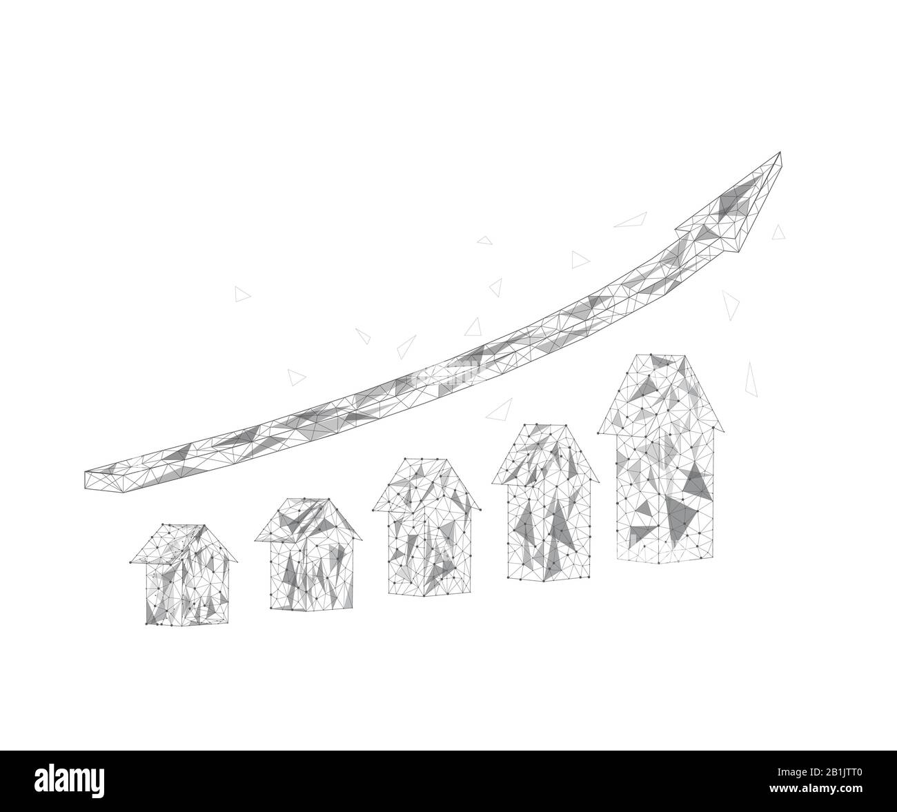 Arrow up arrow analytics Cut Out Stock Images & Pictures - Alamy