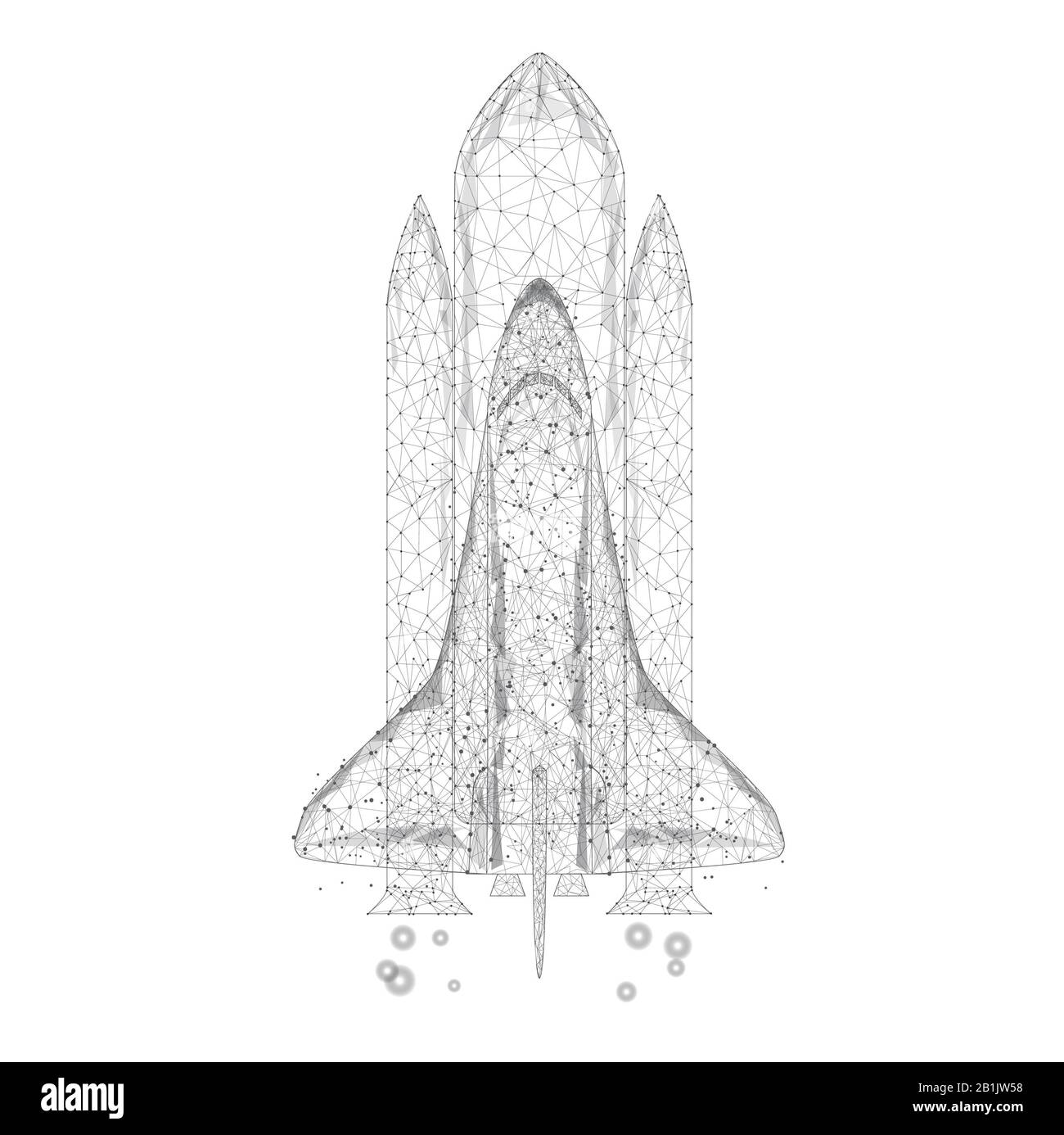 Black and white spaceship pattern hi-res stock photography and images ...
