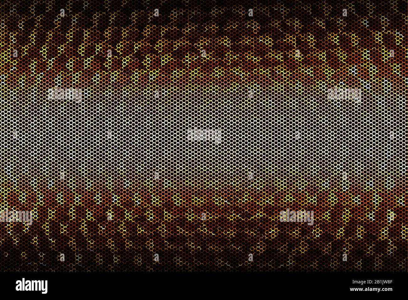 dark gold and rust metallic mesh pattern for background and texture ...