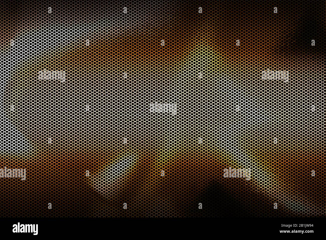 gold and black metallic mesh for background and texture. illustration ...