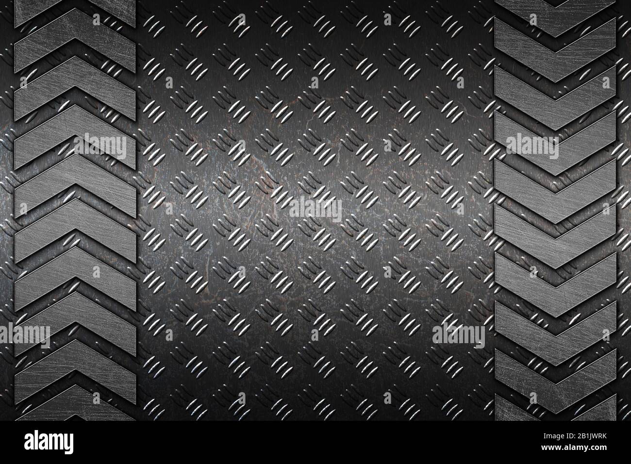grunge metal background. pattern on metal plate. material design 3d ...