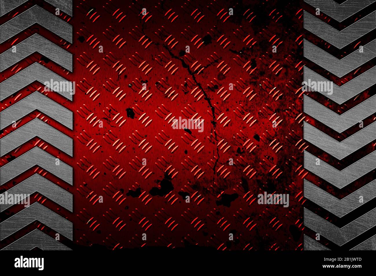 red and black grunge metal background. pattern on metal plate. material ...