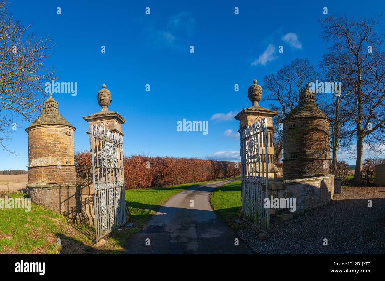 Pigeon gates hi-res stock photography and images - Alamy