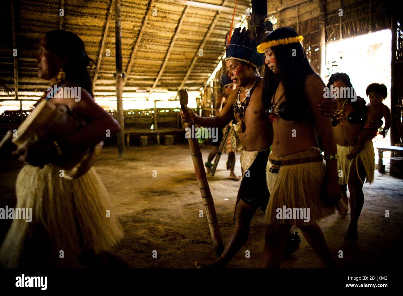 Amazonia indian color hi-res stock photography and images - Alamy