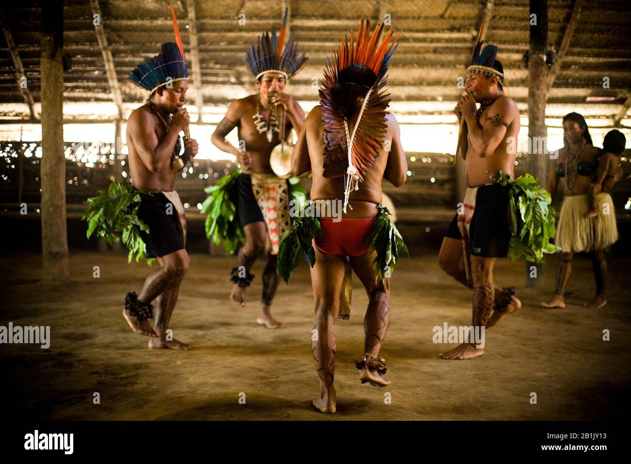 Brazil indian dance hi-res stock photography and images - Alamy