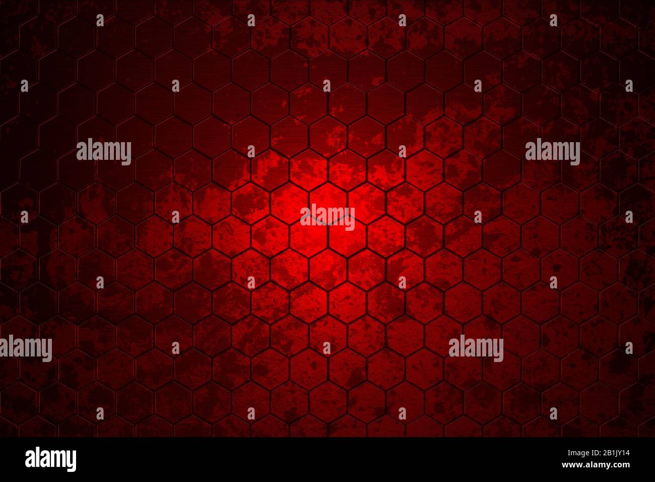 dark red hexagon background and real texture for material design. 3d ...