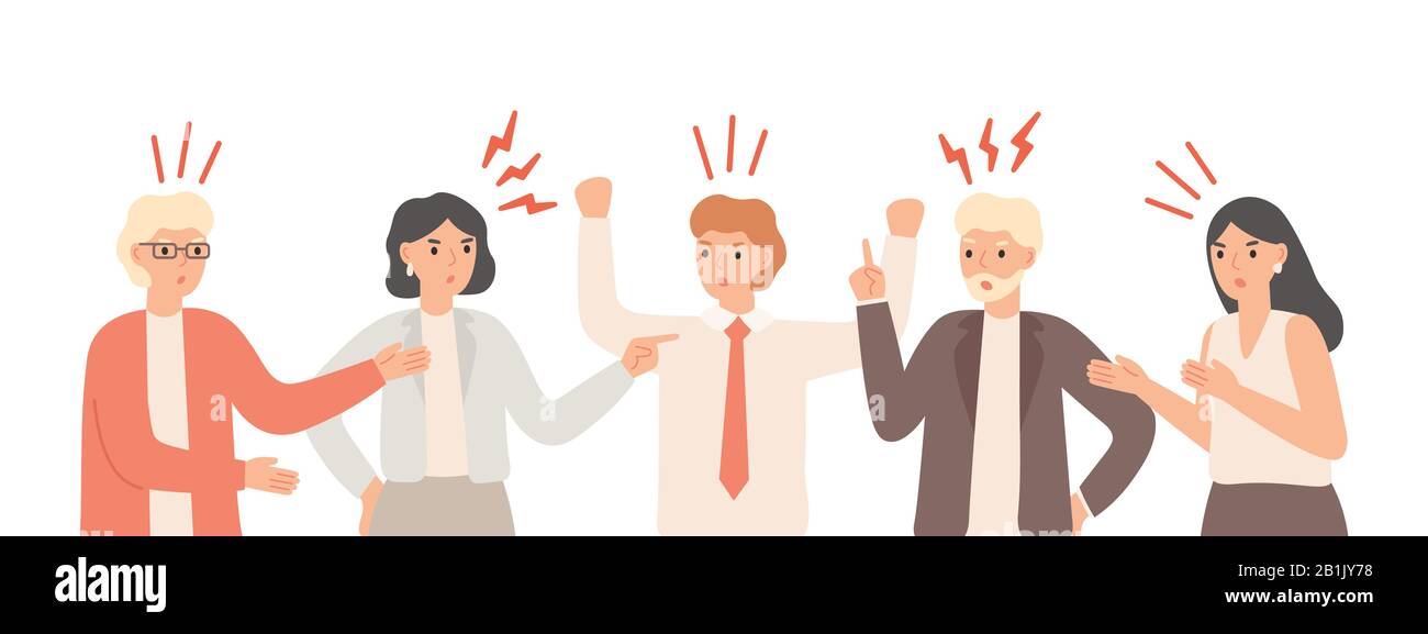 Problems misunderstanding Stock Vector Images - Alamy