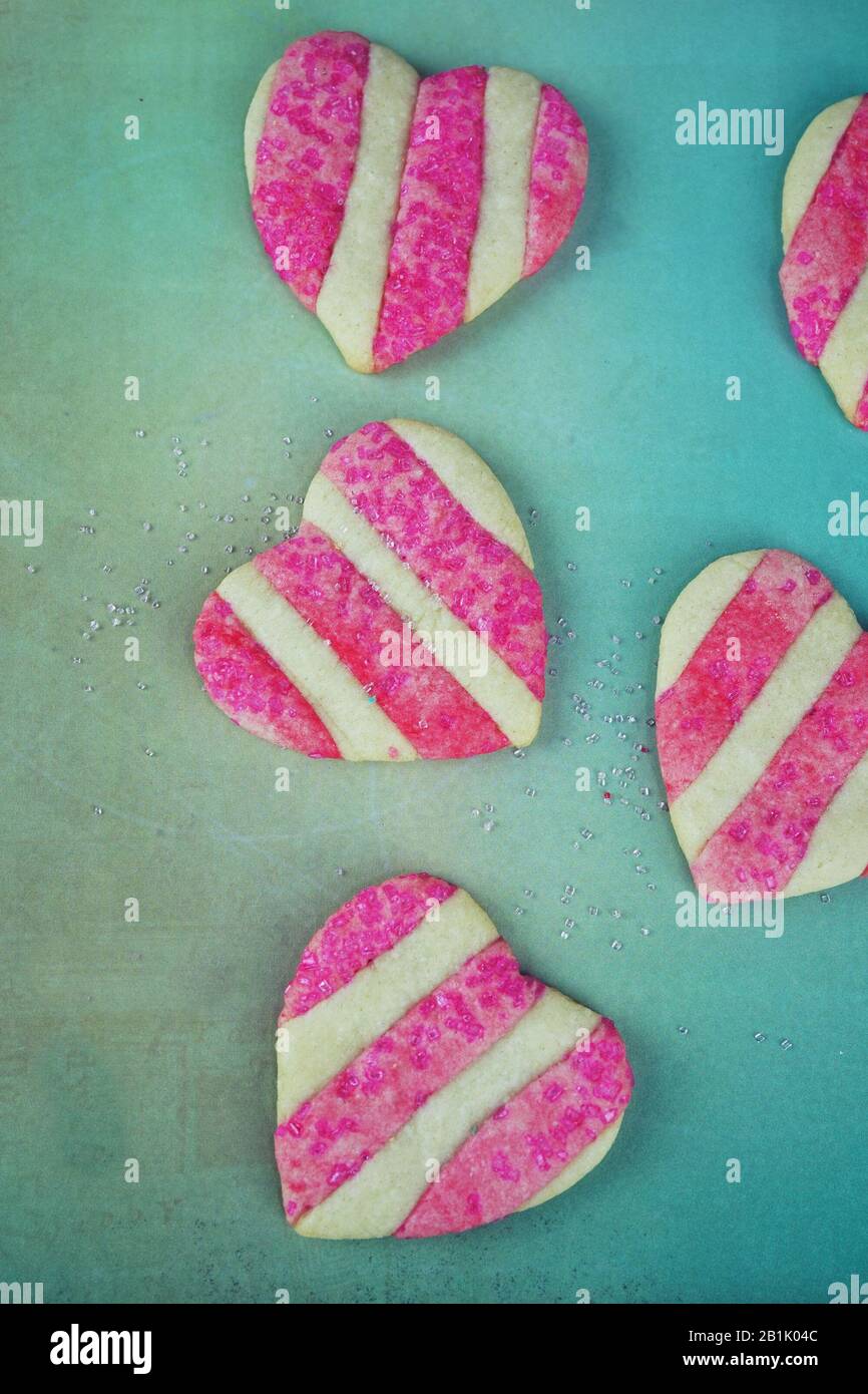 Striped heart hi-res stock photography and images - Alamy