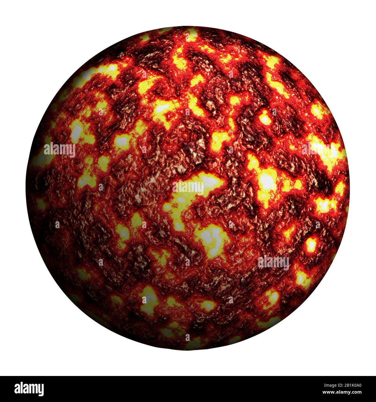 Planet space galaxy red background Cut Out Stock Images & Pictures - Alamy