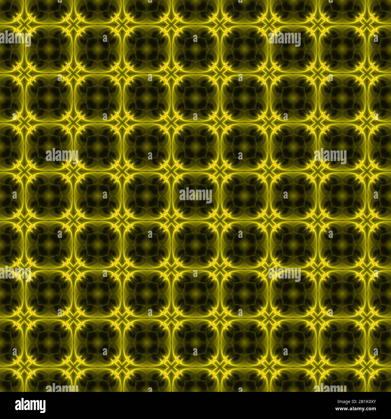 yellow and black light pattern background and texture. kaleidoscope ...