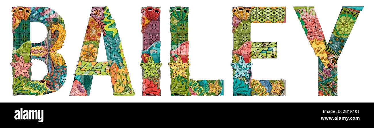 Bailey Stock Vector Images - Alamy