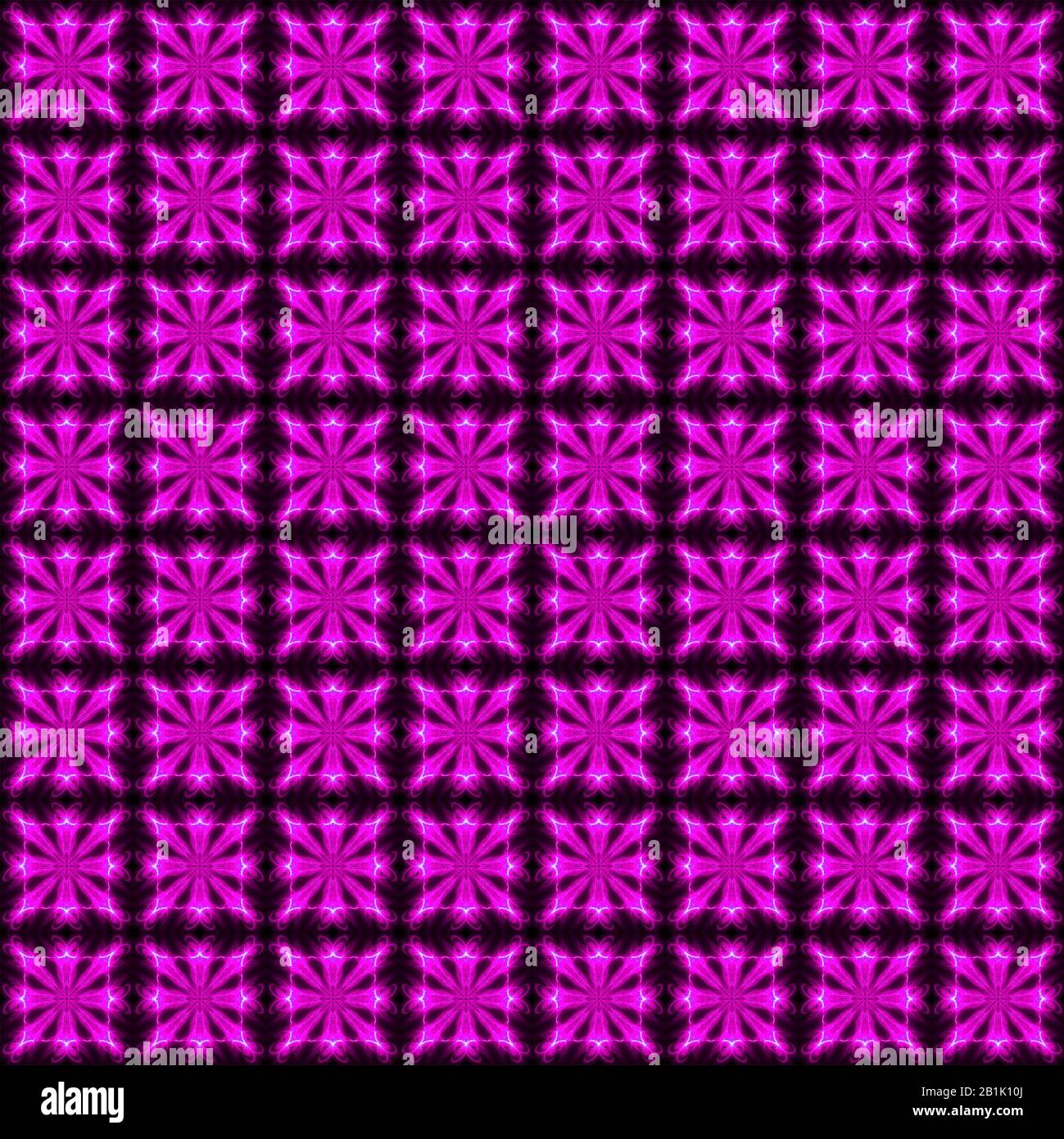 pink; and black light pattern background and texture. kaleidoscope ...