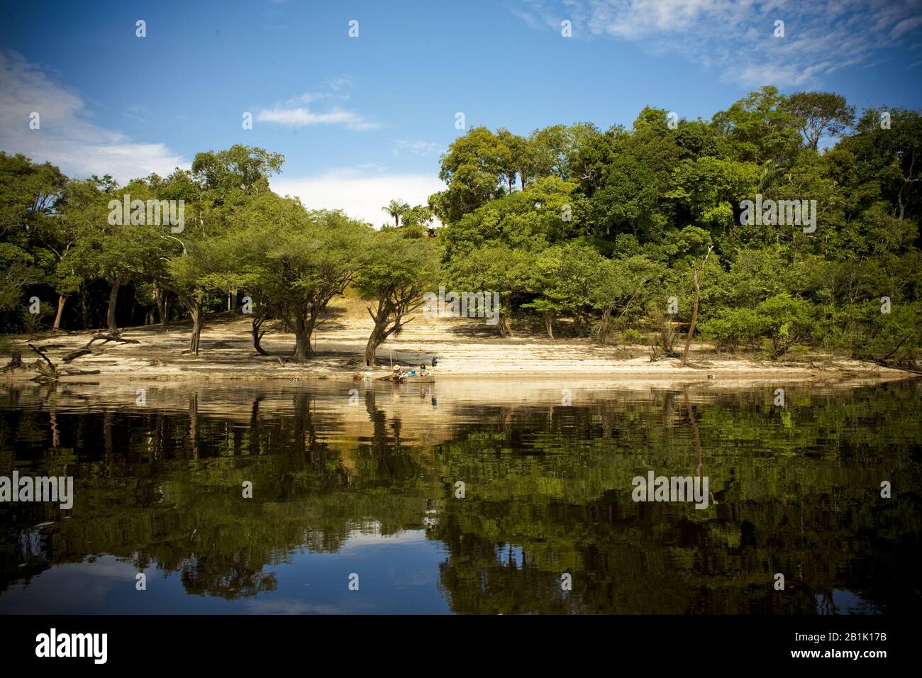Landscape, Negro River, Novo Airão, Amazonas, Brazil Stock Photo - Alamy
