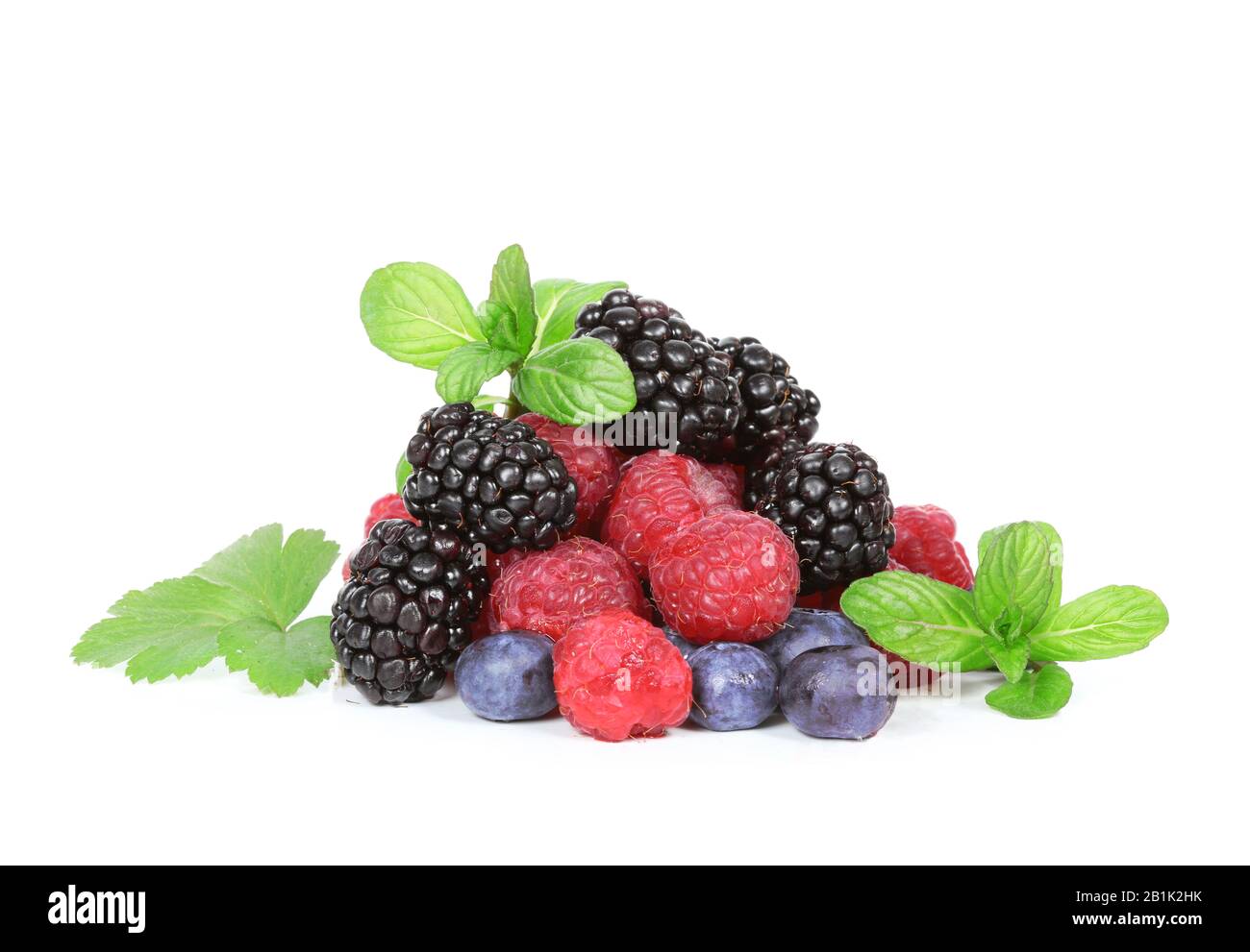 red berries on white background Stock Photo - Alamy