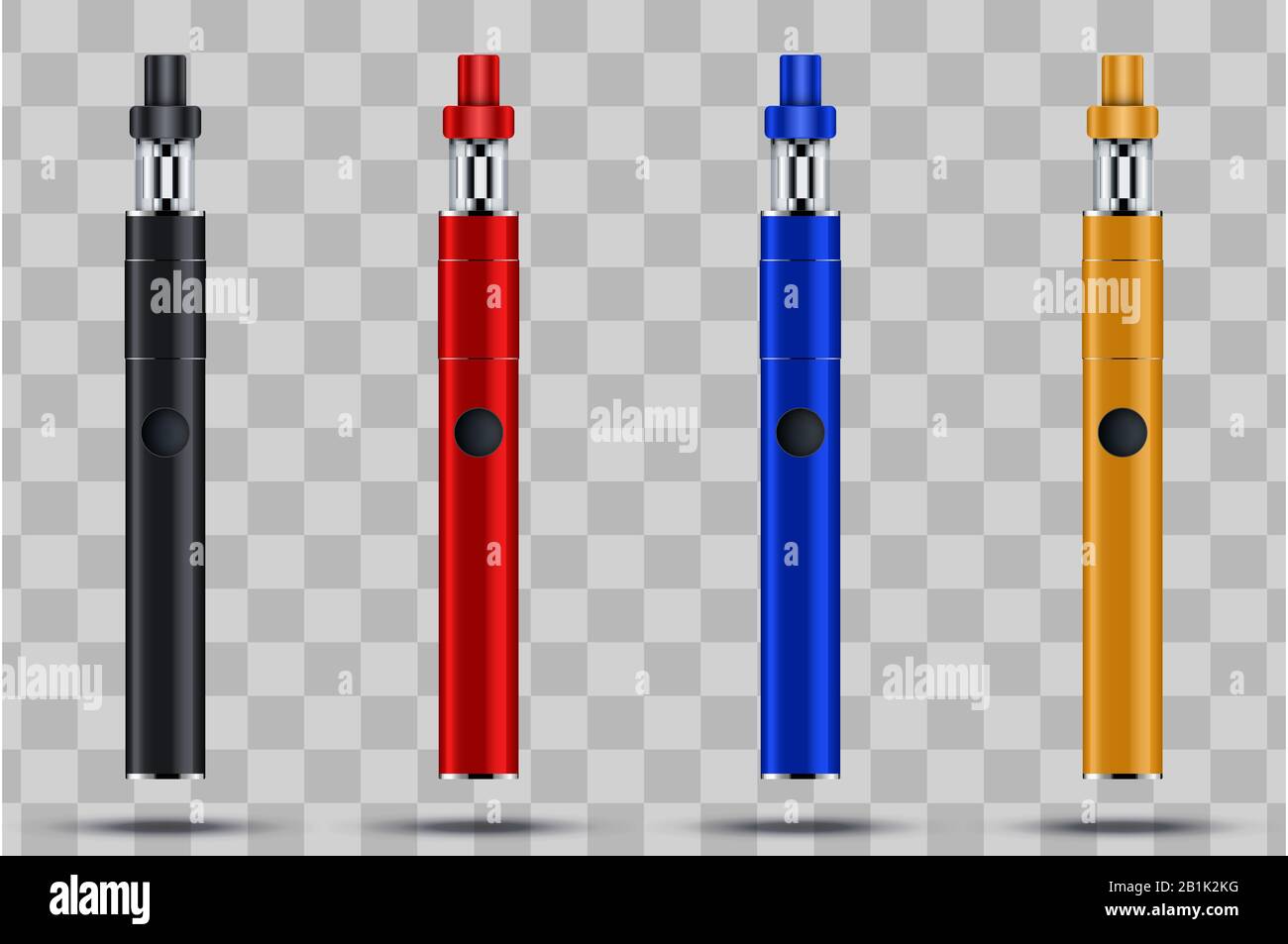 Vaping pen device kit and mod Stock Vector Image & Art - Alamy