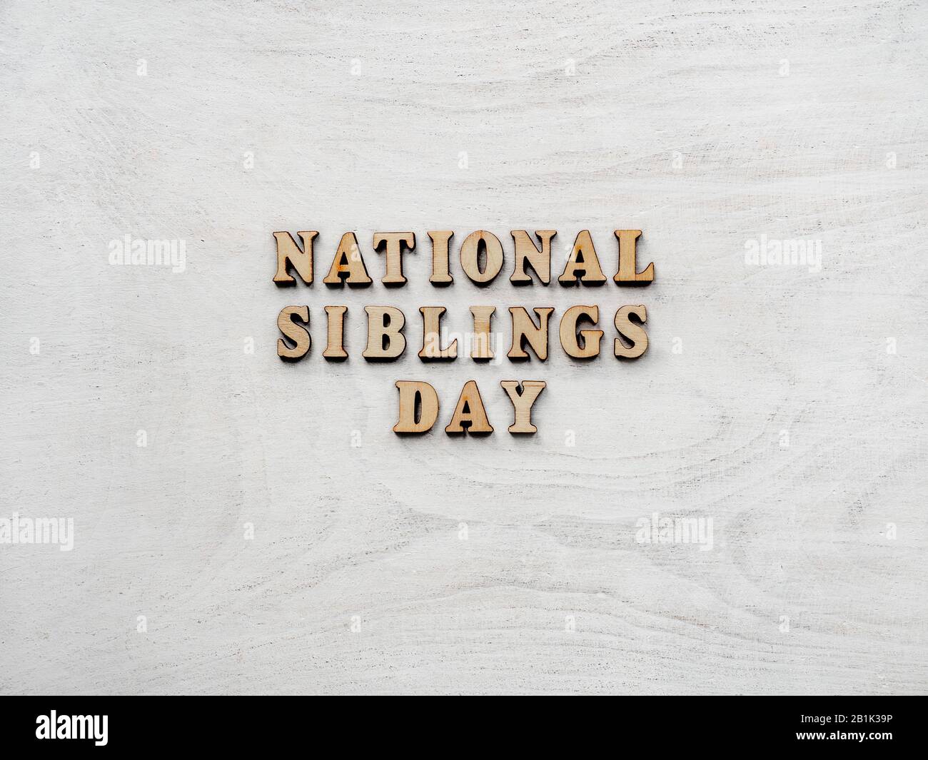 Happy SIBLING DAY. Beautiful card Stock Photo - Alamy