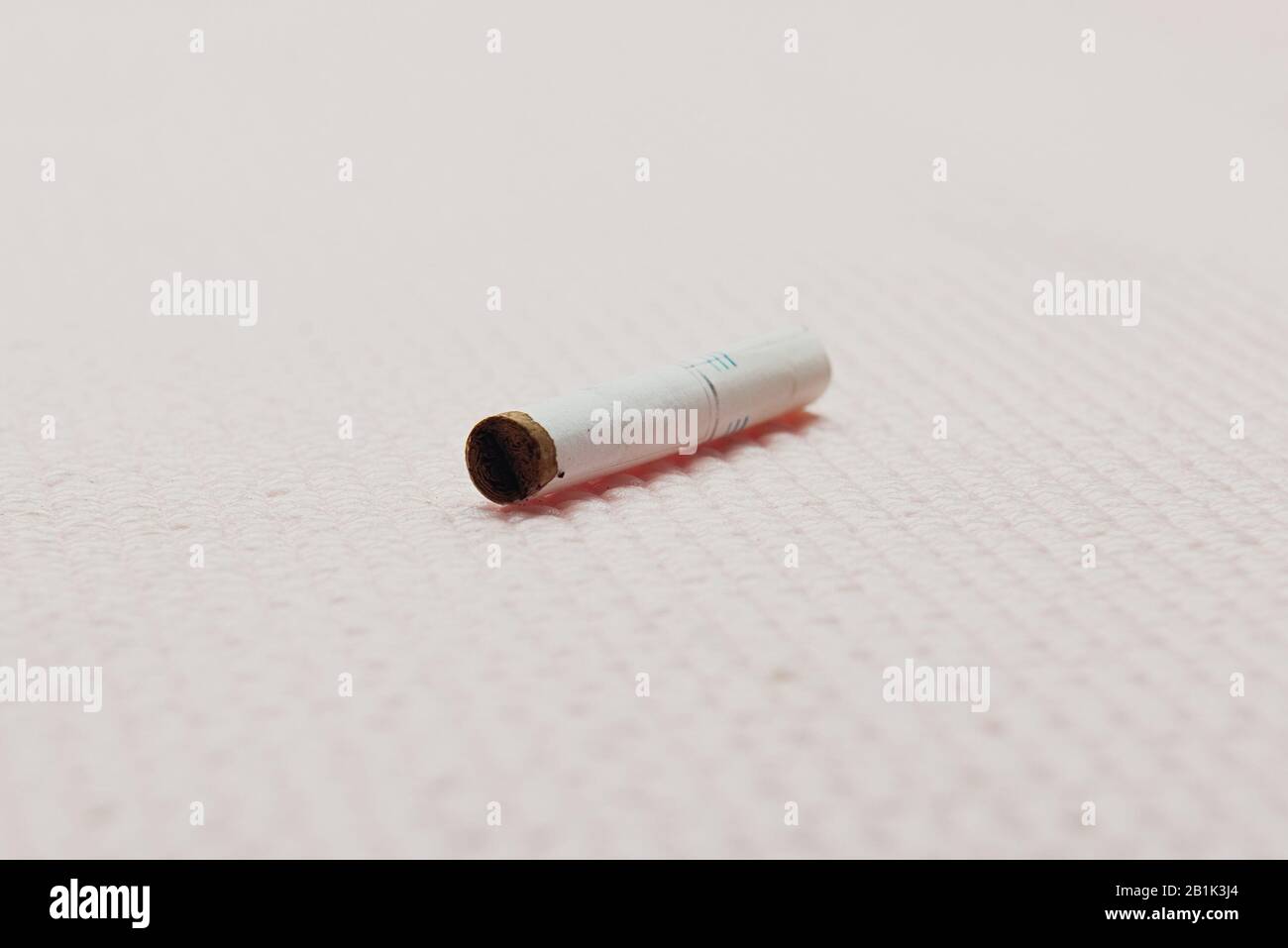 Kaunas, Lithuania - February 26, 2020: one smoked used HEETS sticks for ...