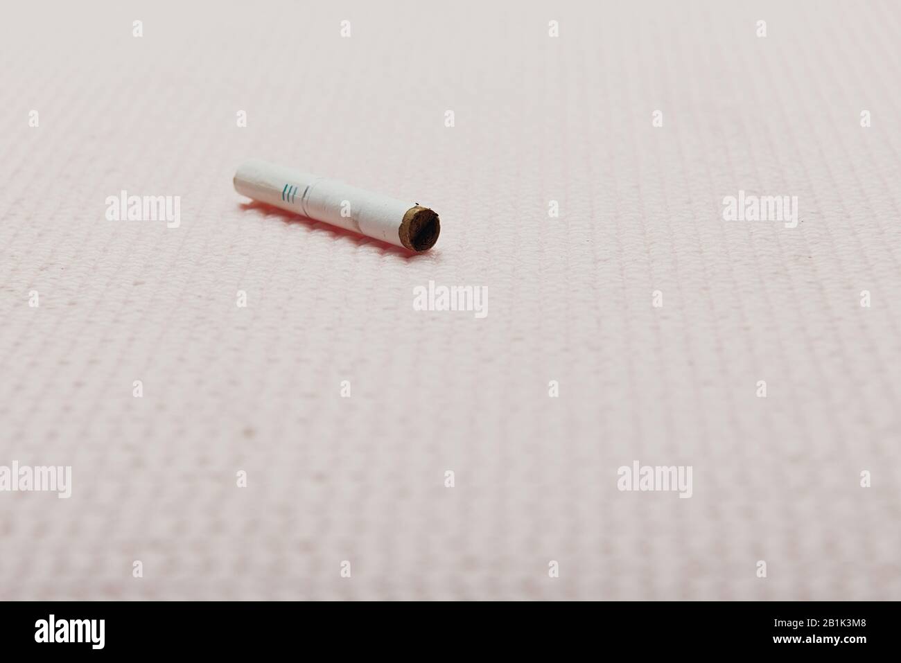 Kaunas, Lithuania - February 26, 2020: one smoked used HEETS sticks for ...