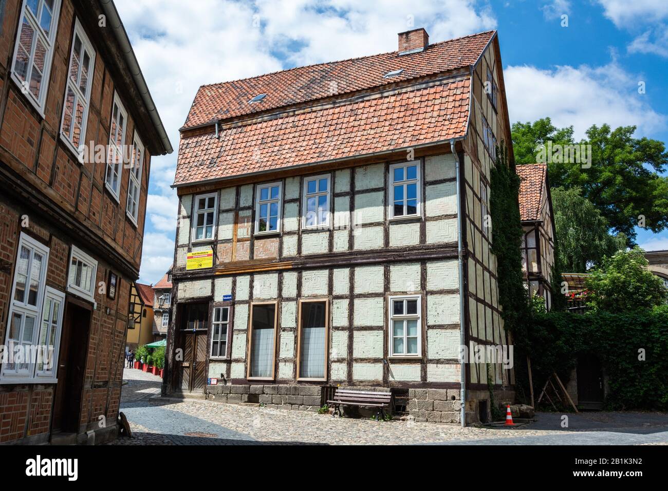 German timber frame road hi-res stock photography and images - Alamy