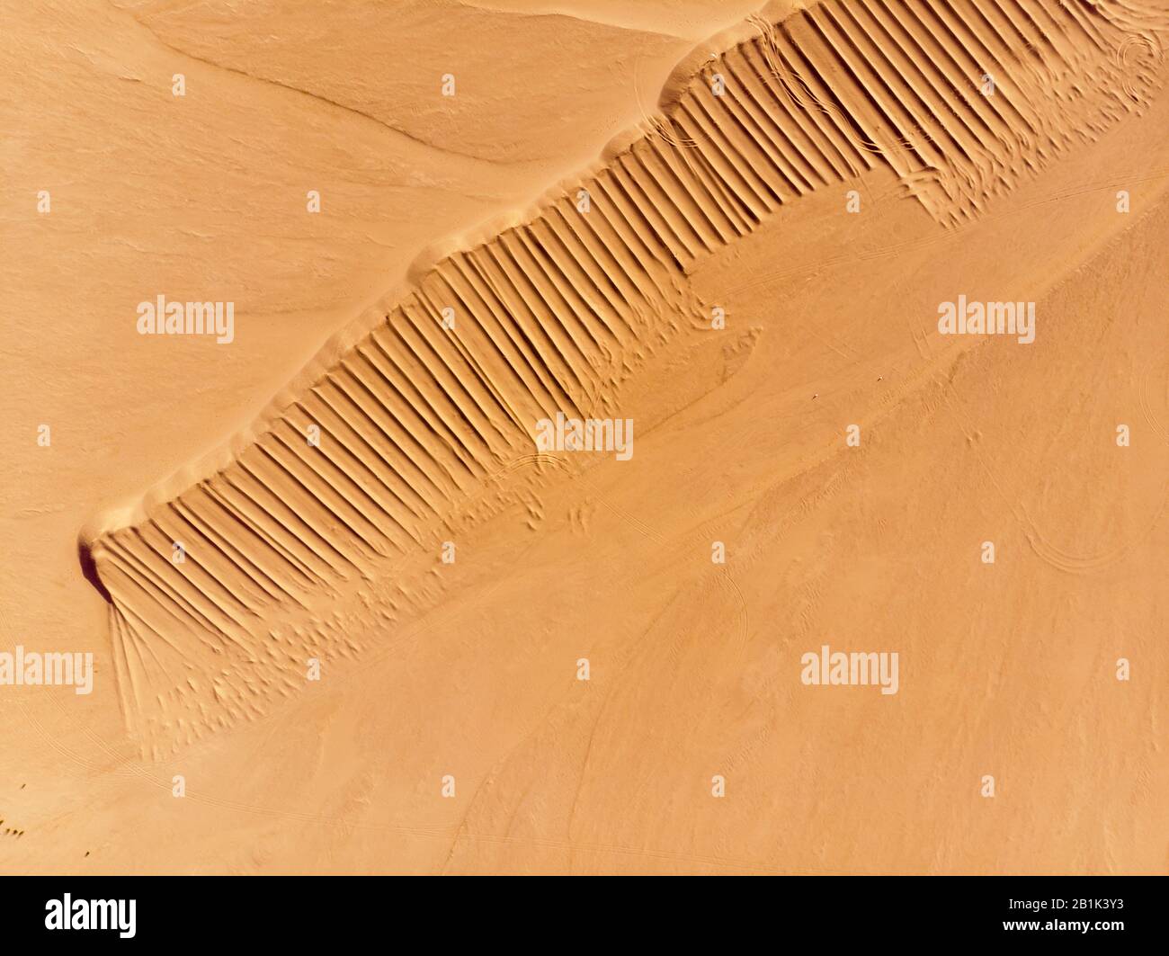 Top down aerial view of desert Stock Photo - Alamy