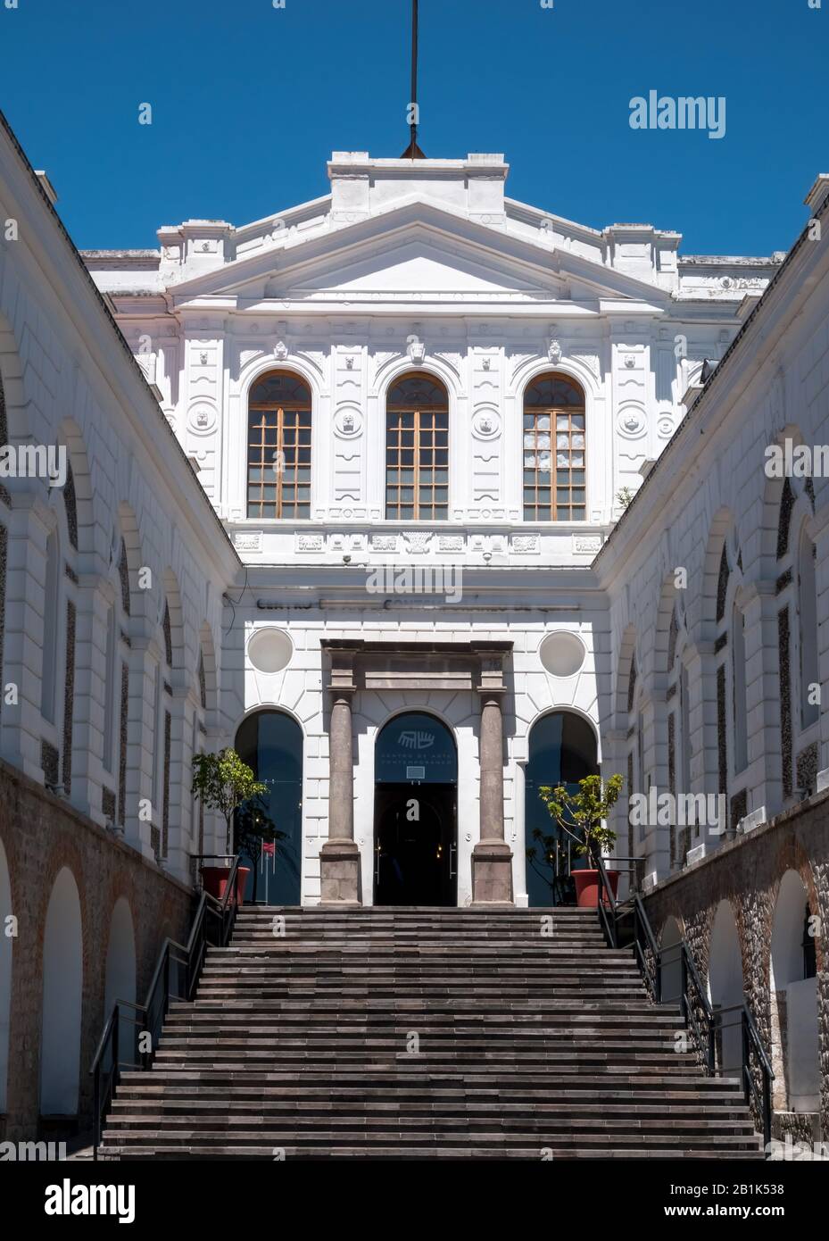 The historical center of Quito, founded in the 16th century on the ...